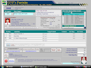GNFs Library: Form Transaksi Peminjaman