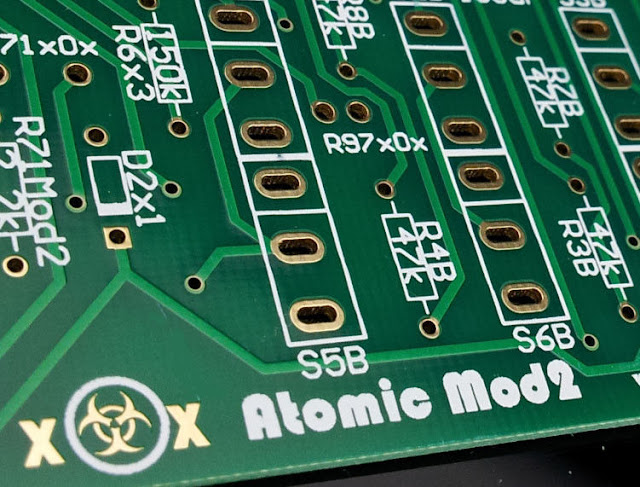 MATRIXSYNTH: x0xb0x Atomic Mod II un-assemble DIY kit for xoxbox ...