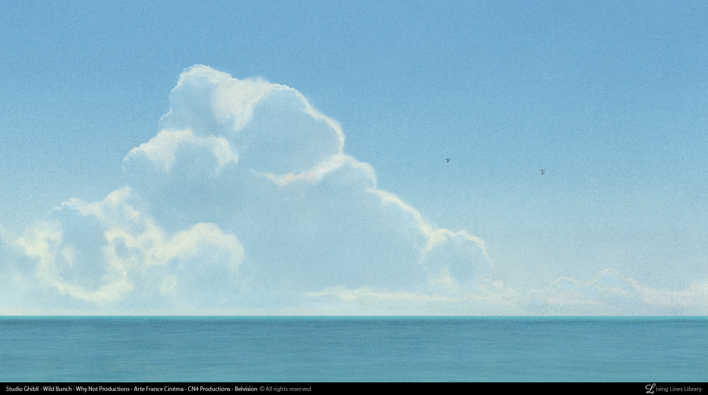Living Lines Library: The Red Turtle (2016) - Backgrounds