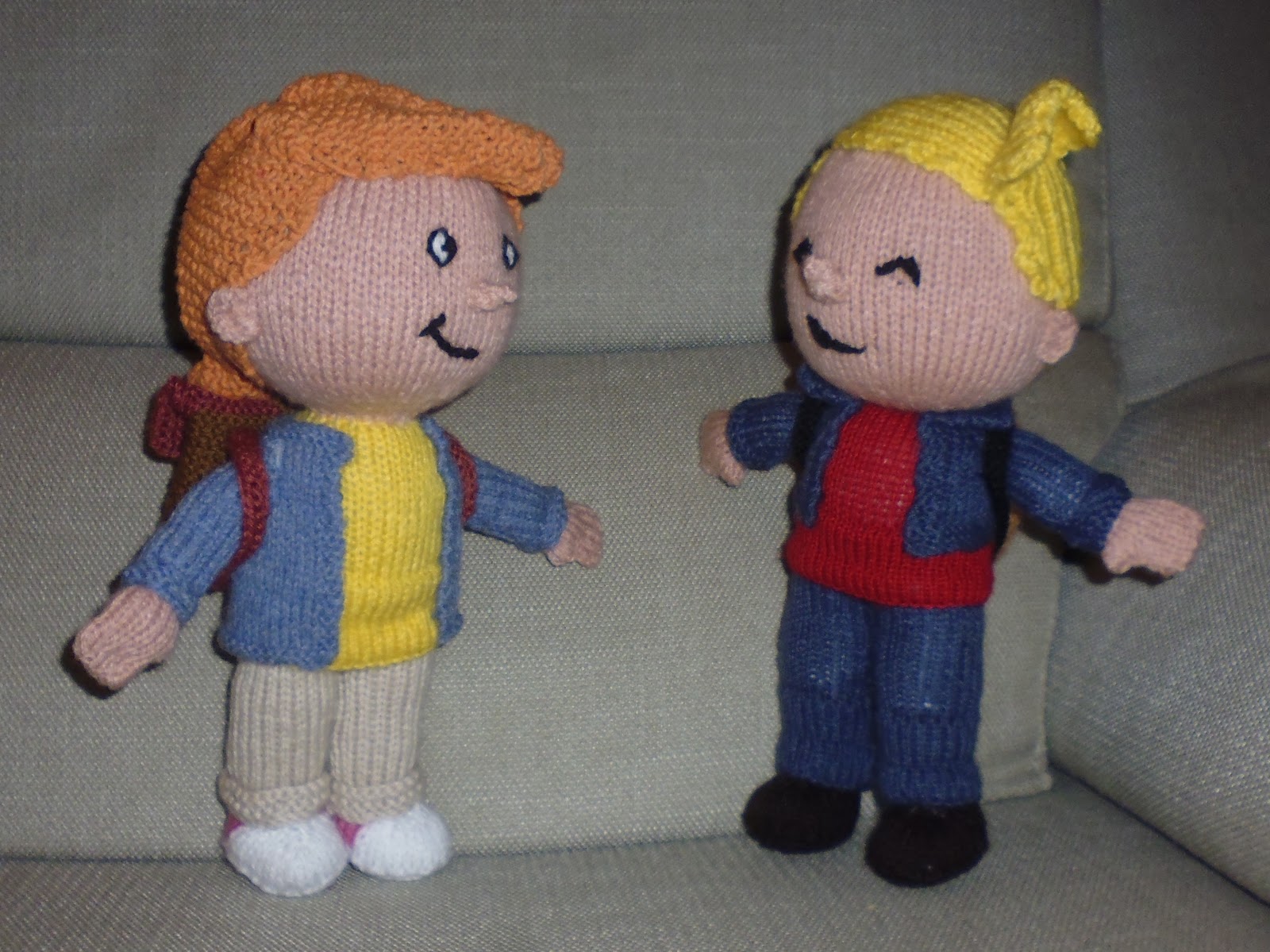 du tricot et des jouets: Pour aller avec Taoki, Hugo et Lili