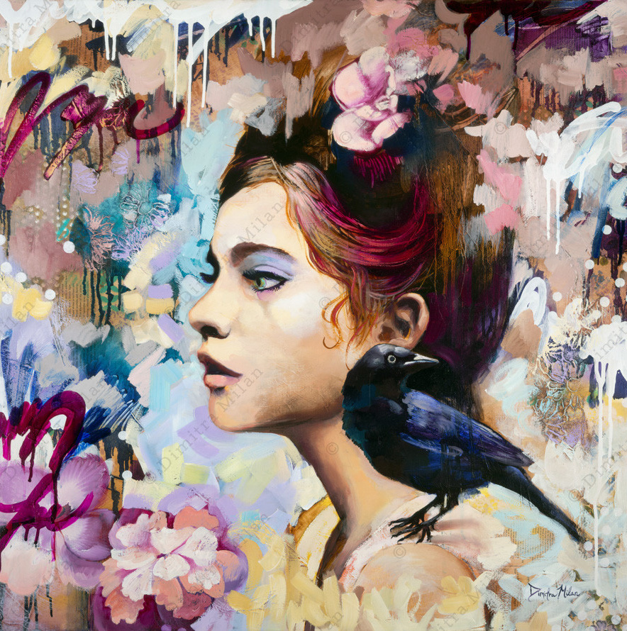 As pinturas lindas de Dimitra Milan - Com Amor, Isa