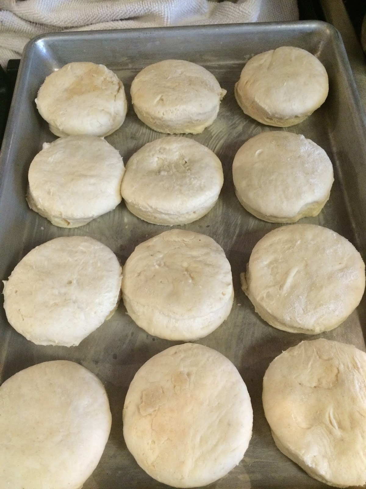 Cooking with Barry & Meta: Angel Flake Biscuits — a cross between a bis