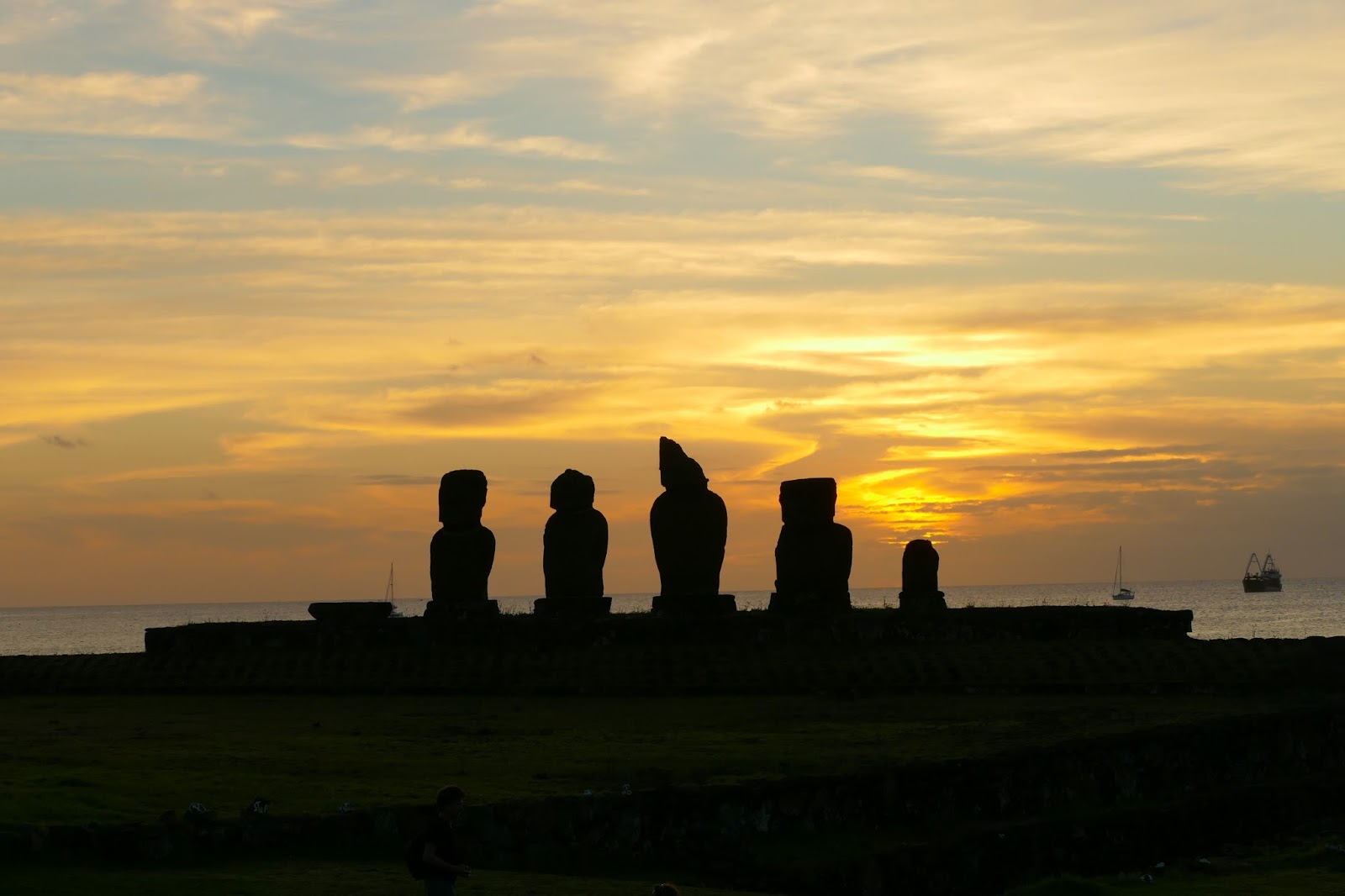Andrew's Blog: 南美夢想之旅- Sunset at Moai Sunset Restaurant