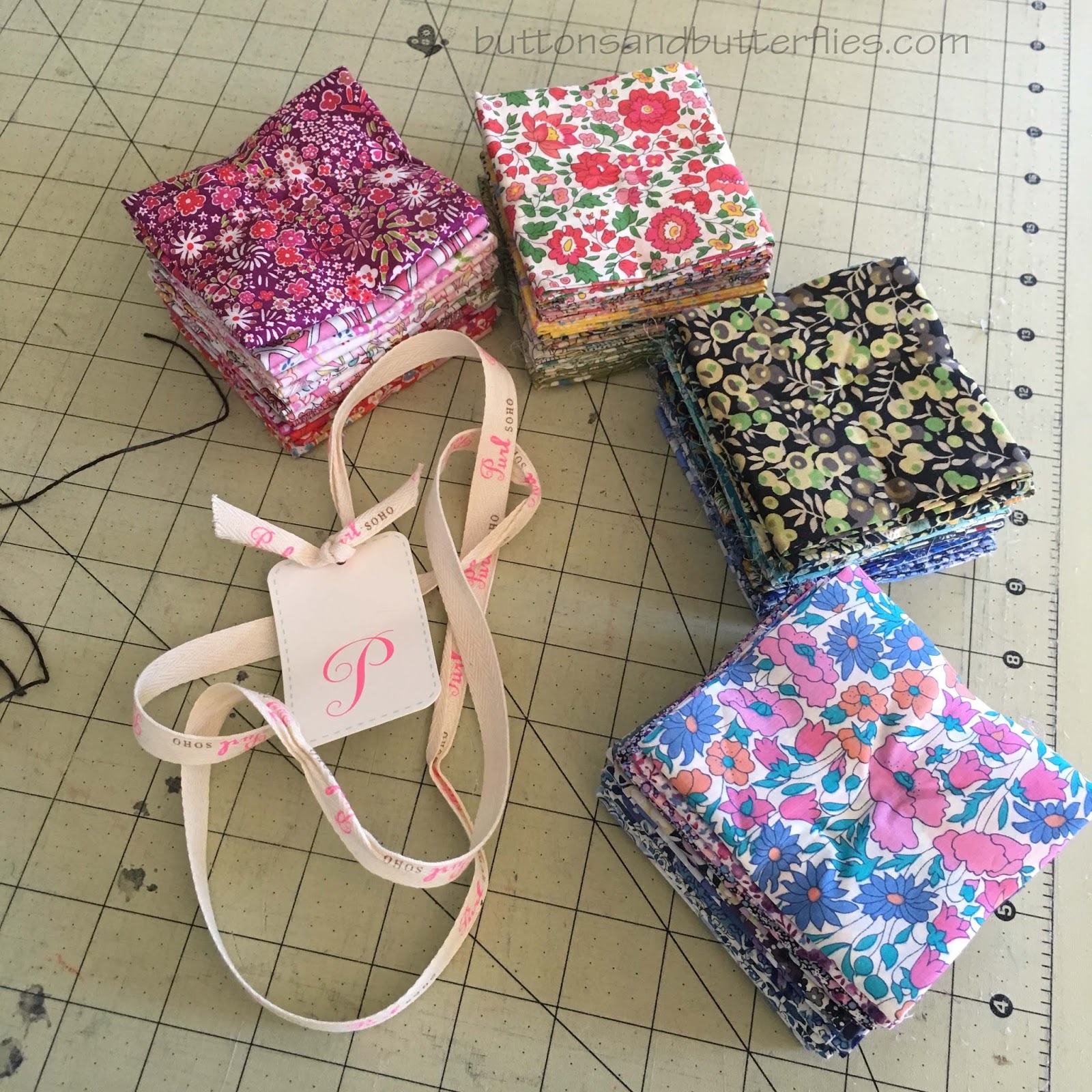 Buttons and Butterflies: Liberty Color Wheel {Quilt}