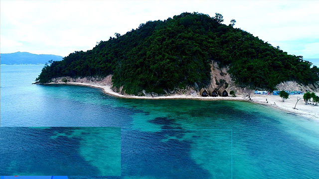 Pulau Tegal Mas Keindahan Laut Lampung - Tempat Wisata Lampung