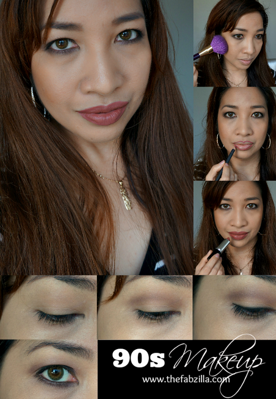 90s Makeup Tutorial - thefabzilla