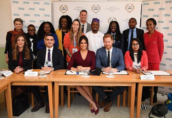 The Duke and Duchess of Sussex attended a roundtable discussion