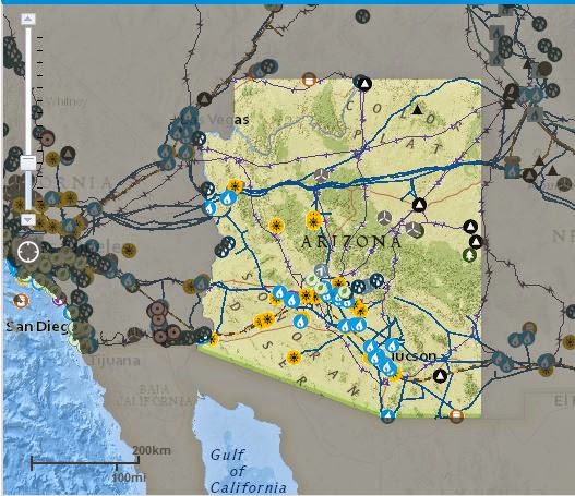 Arizona Geology: Updated Arizona energy profile