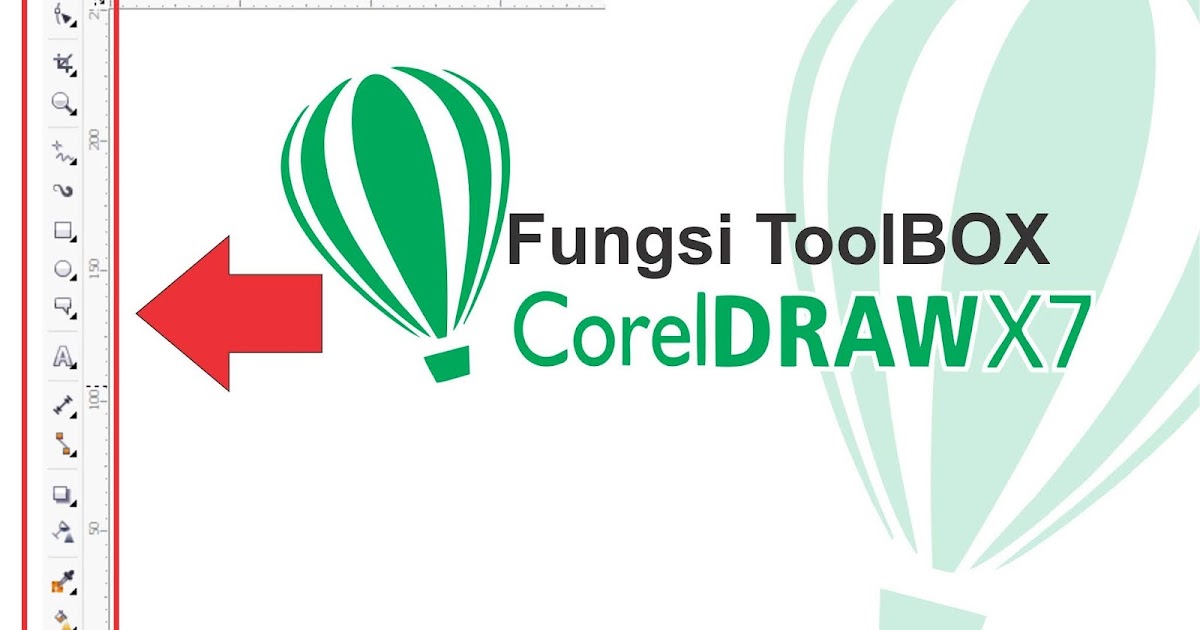 Fungsi Toolbox CorelDRAW X7 - TUTORiduan.com