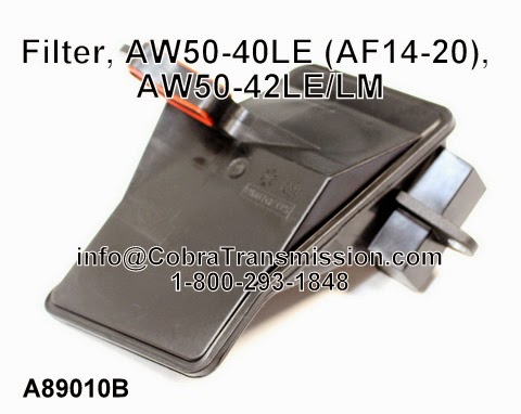 Cobra Transmission Parts 1-800-293-1848: Aisin Warner AW50-40LE, AW50 ...