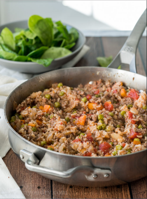 Itálián Beef ánd Rice Skillet | COOK From Home