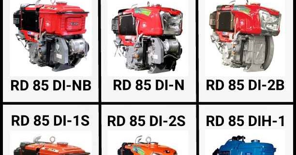 Spesifikasi Mesin Diesel Kubota RD 85 - Tehnik Mesin
