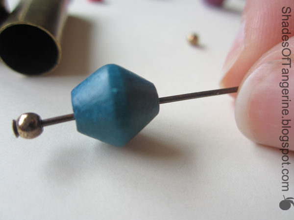 Shades Of Tangerine: Bullet Necklace (DIY)