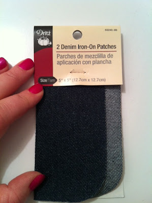Another Mormon Mommy Blog: How to patch a ripped inseam