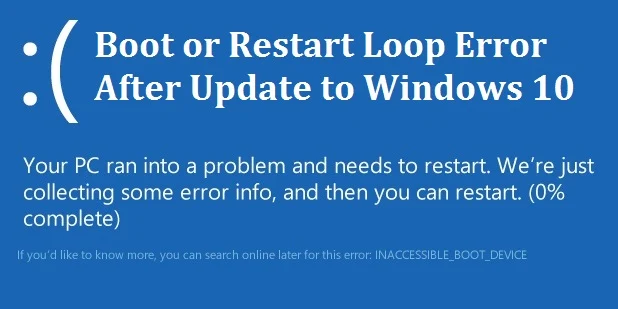 [SOLVED] Windows 11/10 Boot/Restart Loop Error After Update