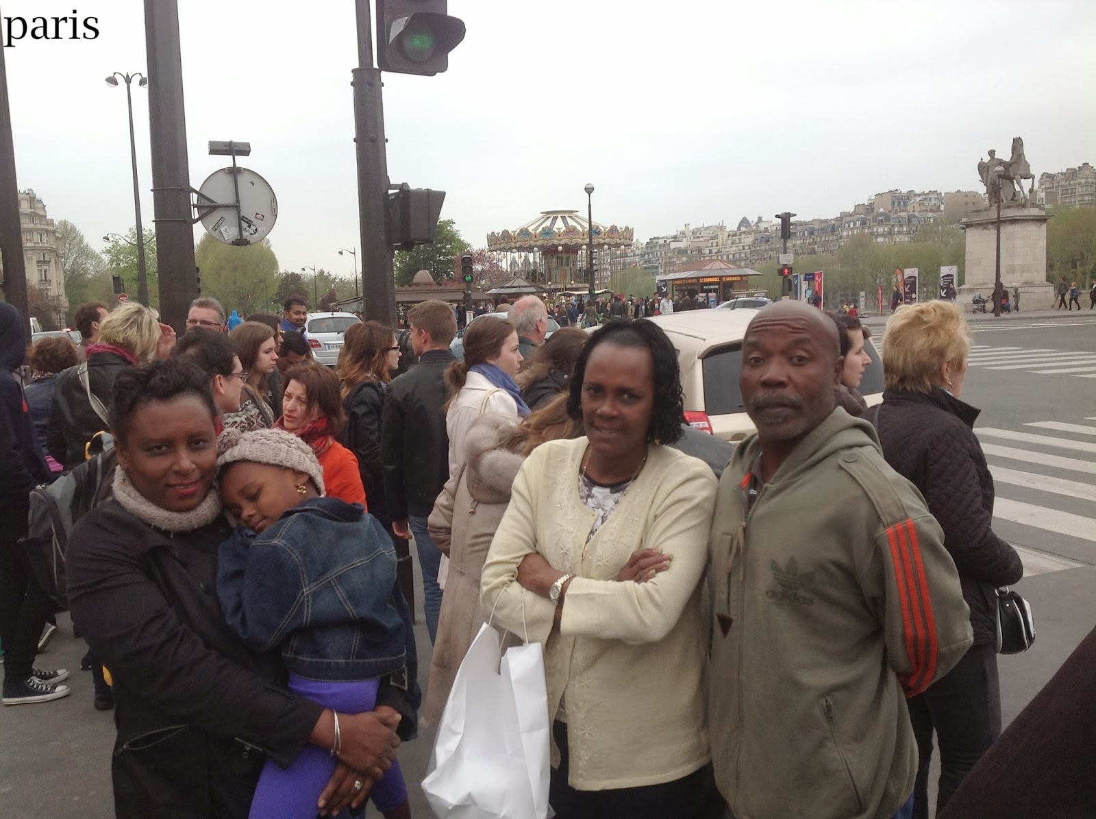 The Dorman family in Paris