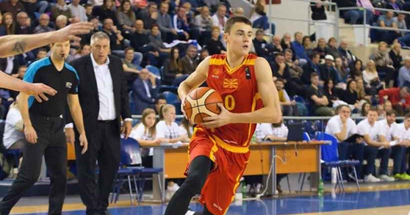 Basketball: Das größte mazedonische Talent meldet für NBA-Draft