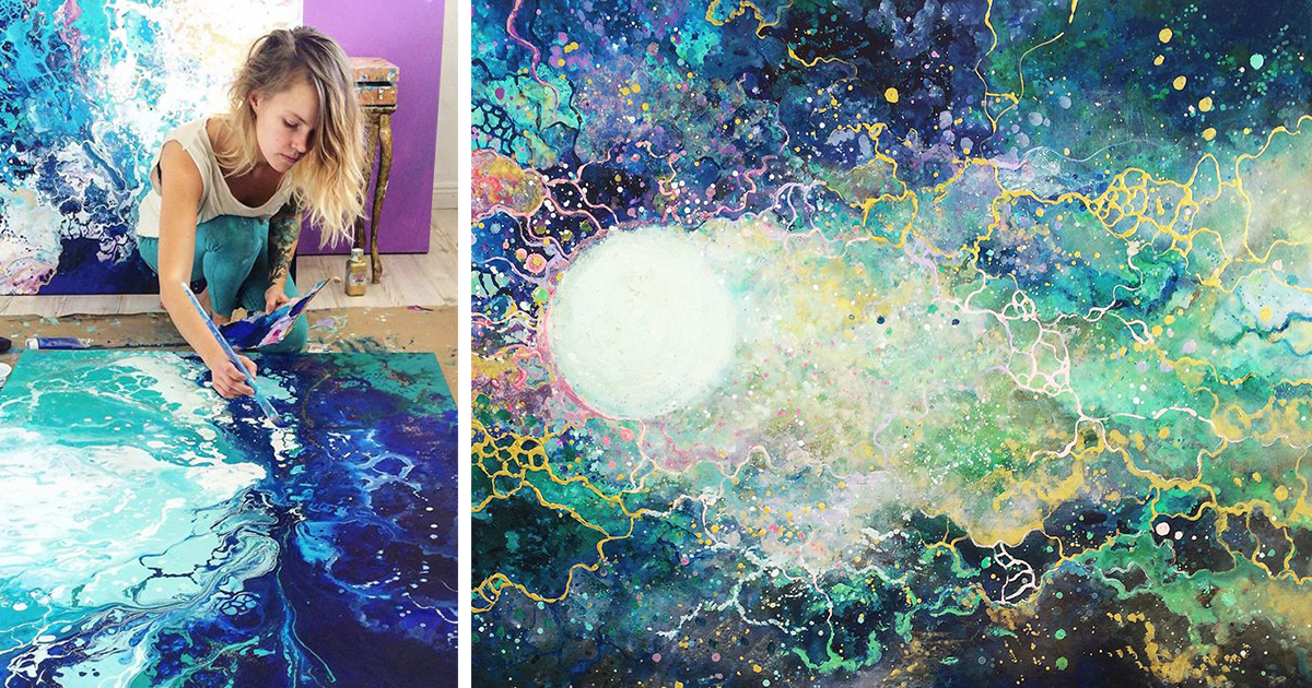 A Arte da Consciência de Emma Lindstrom – Tinta Como Sentimentos ...