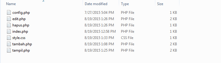 Cara Membuat CRUD Dengan PHP MySQL - Belajar Coding