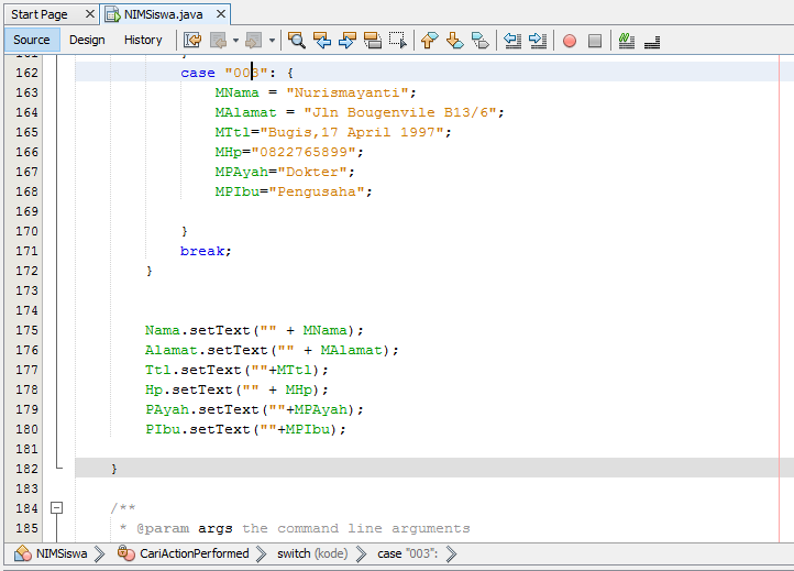 Cara membuat Program Database Sederhana (GUI) NetBeans ~ JAVA IRFAN Cara membuat Program Database Sederhana (GUI) NetBeans ~ JAVA IRFAN