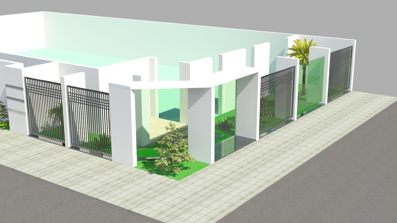 Lauro Goulart: Projeto de muro para residência