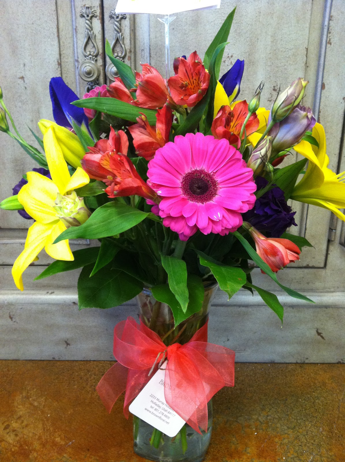 Brown Floral: Celebration