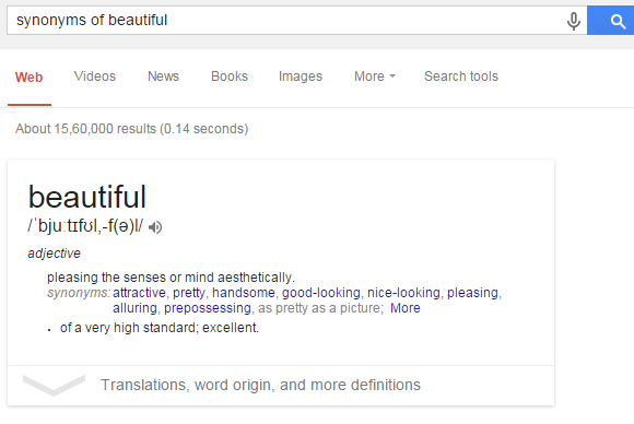 Types of Natural Language Search Results Google Displays For "Intent ...