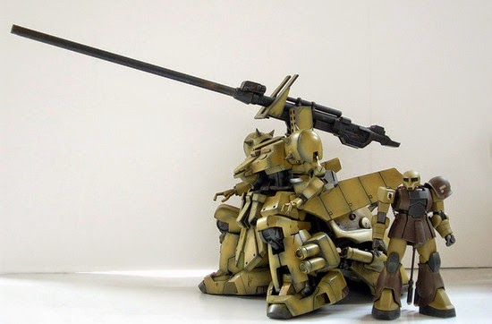 Painted Build: 1/144 YMS-16M Xamel Resin Kit