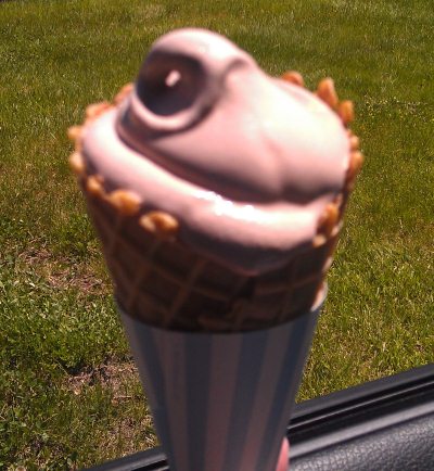 On Second Scoop: Ice Cream Reviews: Wendy's Frosty Cone and The Nosh ...