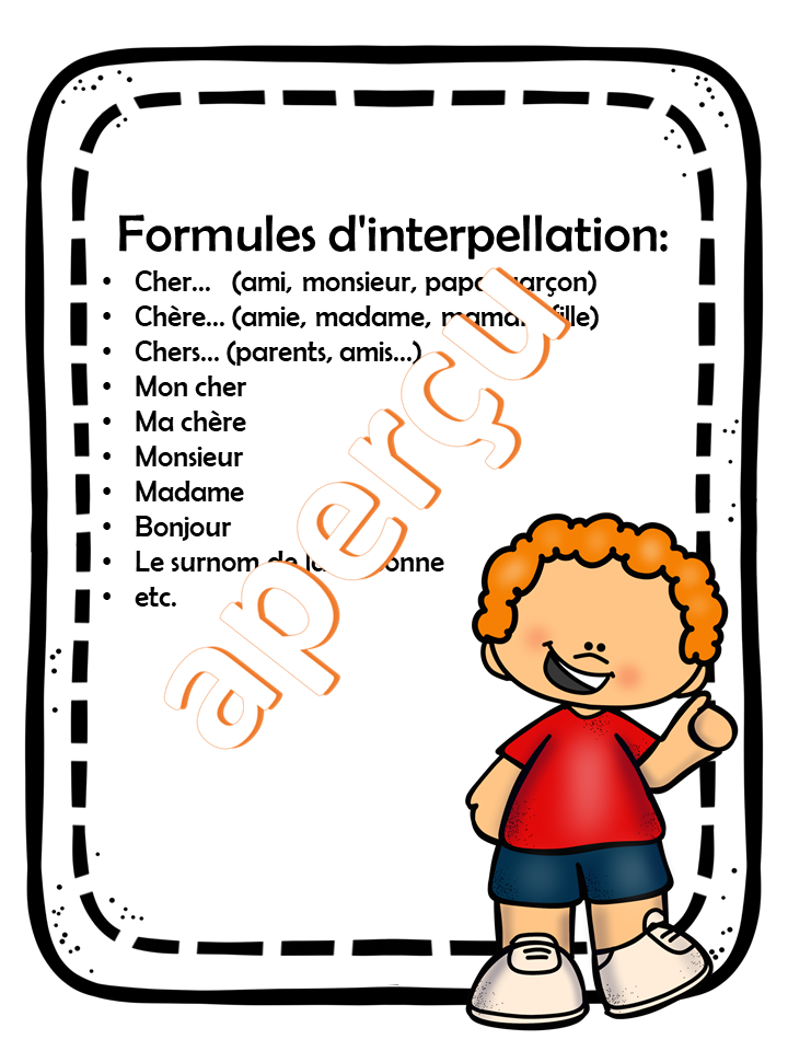 la classe de caro.: Écrire une lettre amicale - Écriture créative