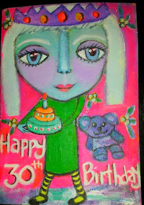 Happy Tiler: Princess Cupcakes 30th Birthday!