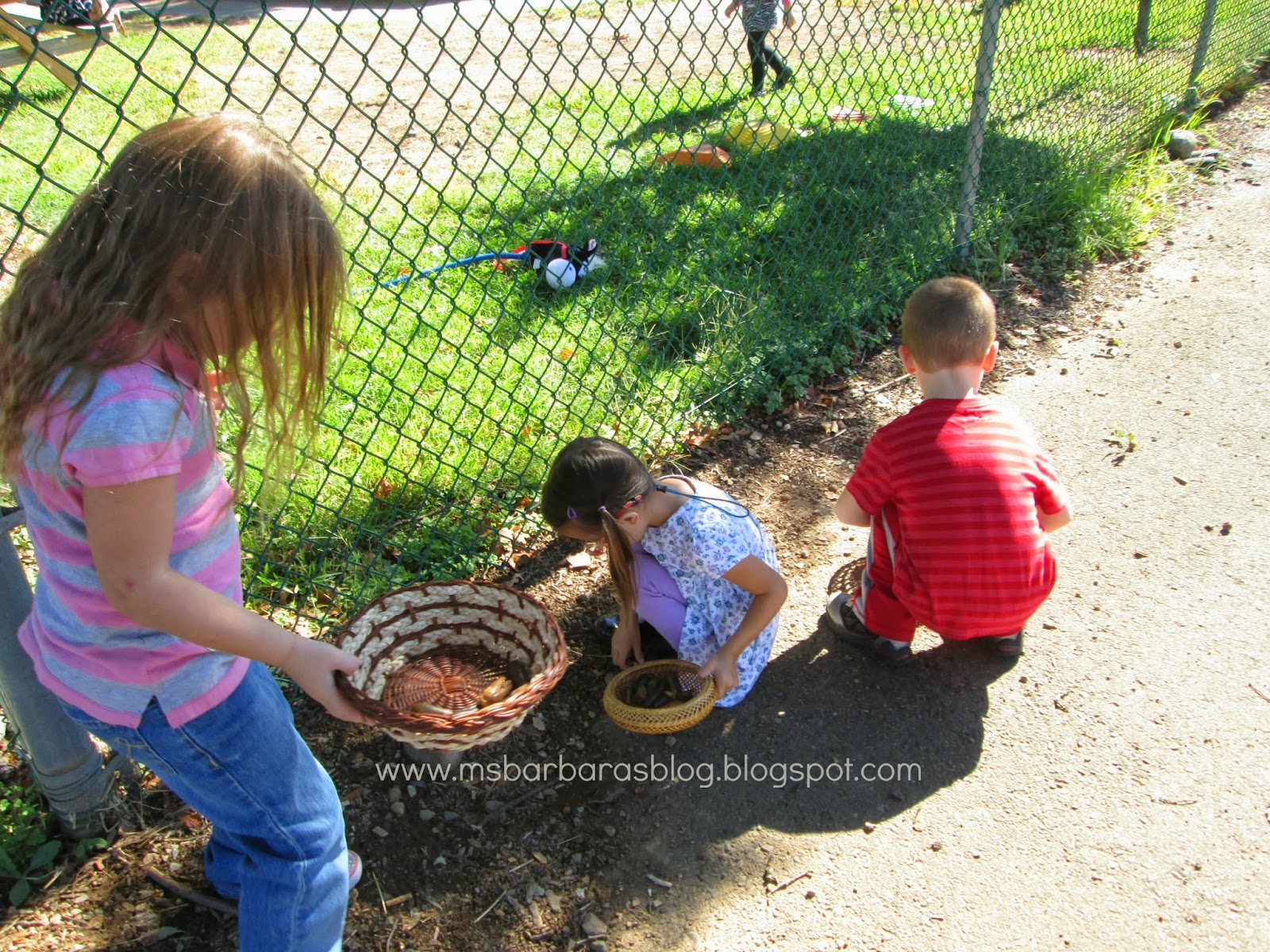 For the Children: Fall Explorations with Natural Materials