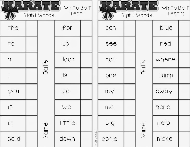 Polka Dot Firsties: A Sight Word Incentive Program