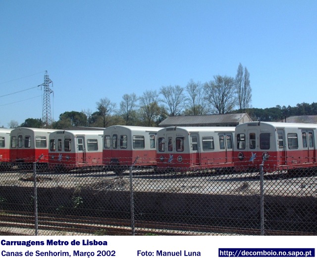 Os Caminhos de Ferro: Metro de Lisboa - Unidades ML7