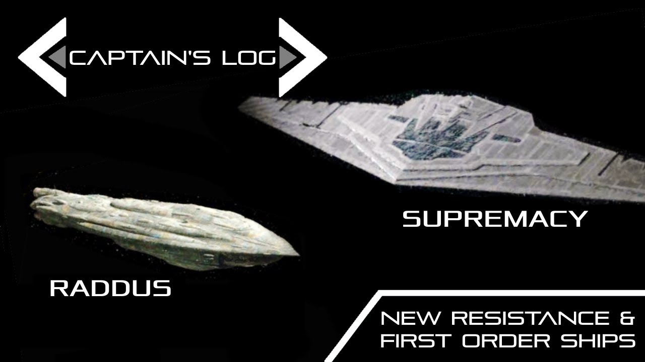 Star Wars: Gli Ultimi Jedi, svelate le ammiraglie dei due schieramenti ...