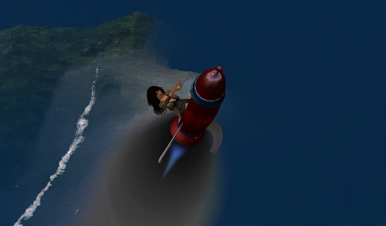 Flights of Fancy: The Debut of the Kaboom Teleport Rocket