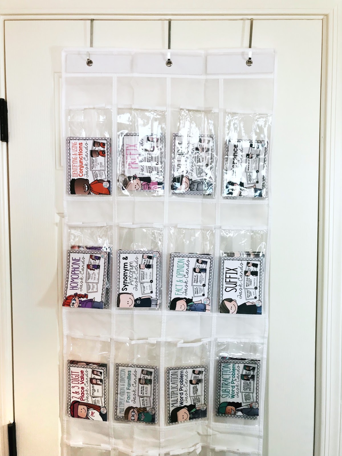 Tips for Organizing Task Cards - Not So Wimpy Teacher