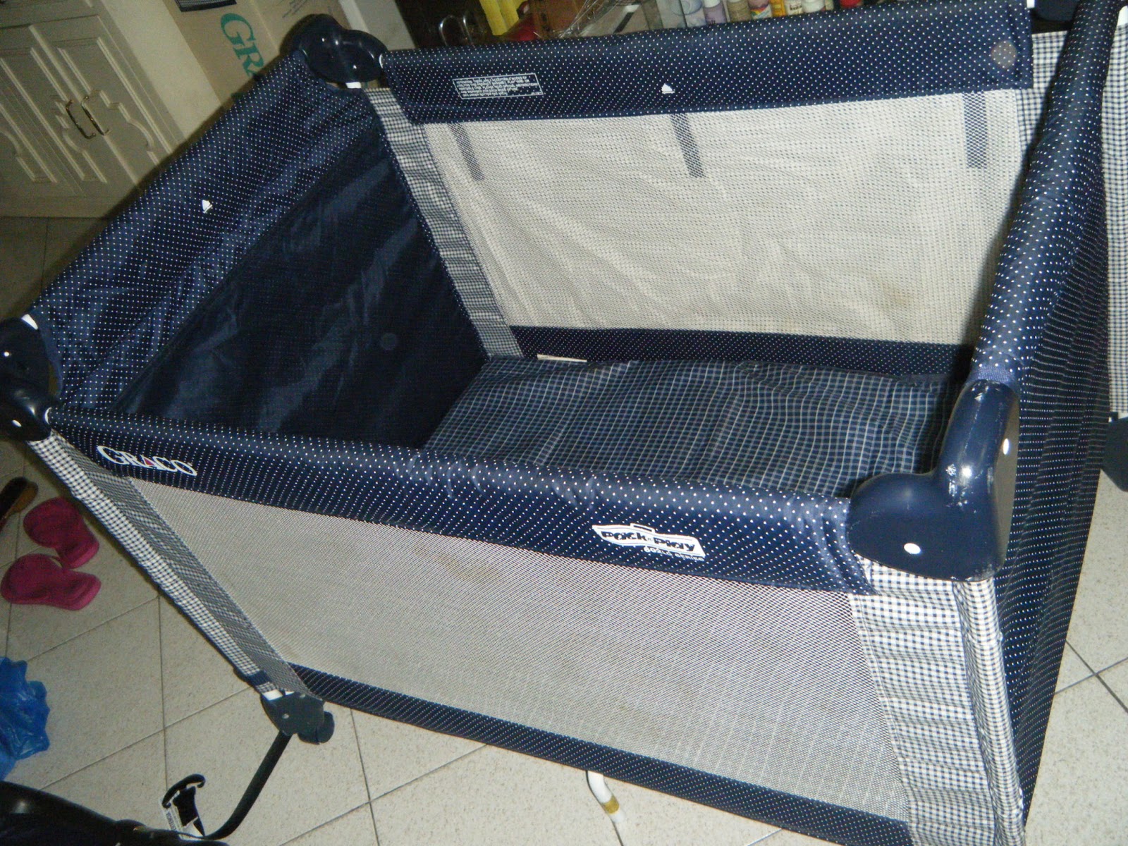 MommysLove4Baby143: GRACO DARK BLUE PLAYPEN W BAG AND BOX LIKE NEW ...