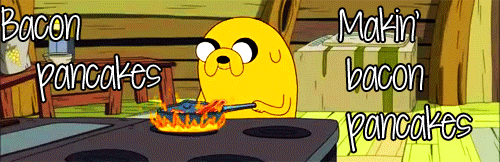 HORA DE AVENTURAS: JAKE BACON PANCAKES [BACON FRITO] >w