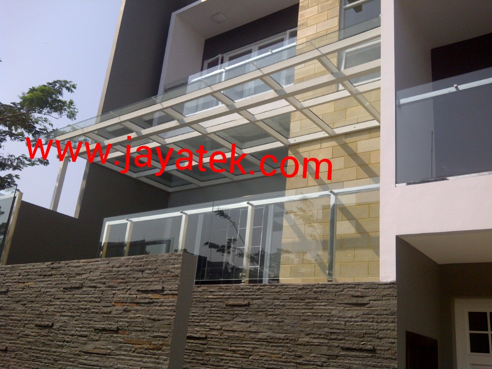 CANOPY ATAP KACA - JAYATEK INDONESIA PECIALIST PASANG CANOPY KACA ...