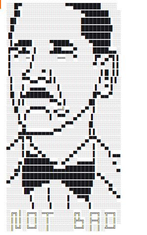 Not bad barack obama text art- Cool ASCII Text Art | Free public domain ...