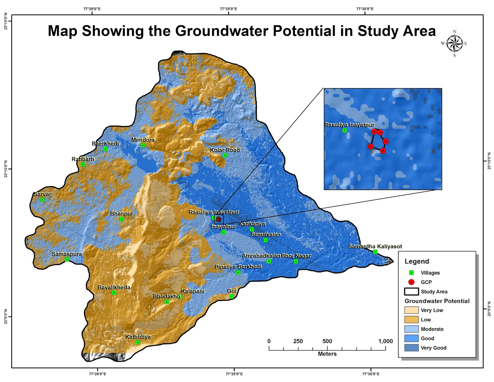 Remote Sensing and GIS: Groundwater Potential Map in the Lower Part of ...