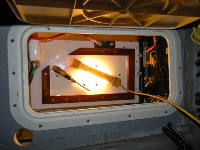 Ericson 25, Oystercatcher: Lazarette Modifications, Part 16: Final ...