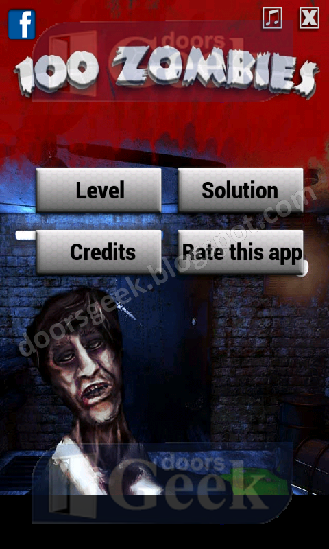 100 Zombies Walkthrough ~ Doors Geek