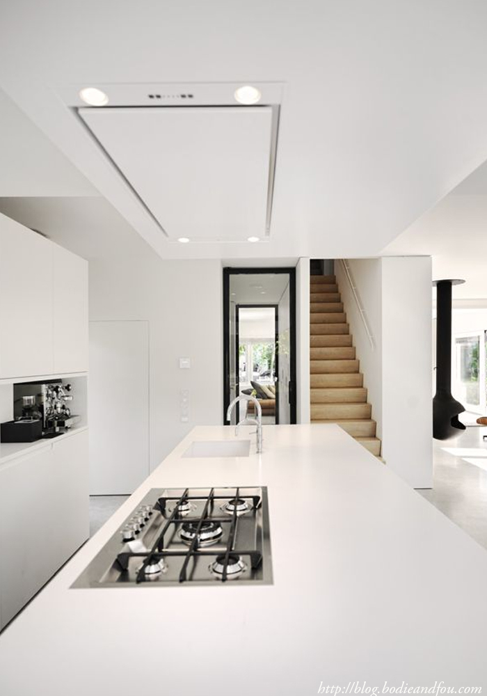 5 very sleek, gorgeous and inspiring white kitchens ~ Home Decor Blogs ...