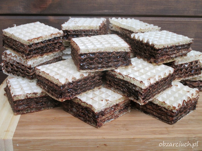 Wafle kakaowe - Obżarciuch