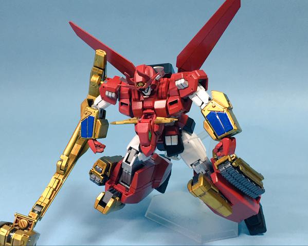 Custom Build: Gundam Kit Bash Brave Command "Super Fire Dagwon"