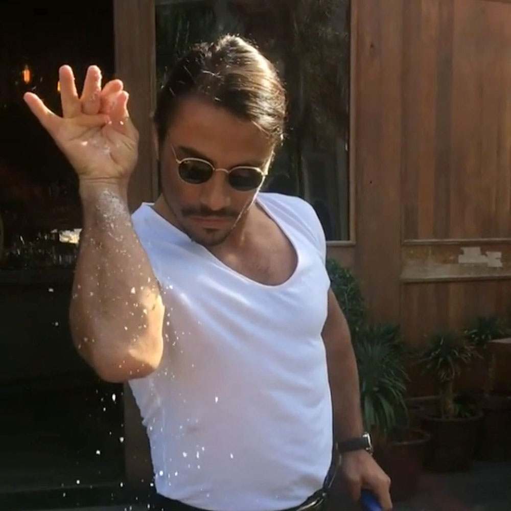 Meme: Chef Nusret Gökçe jogando sal #Saltbae - Blog Sequelanet