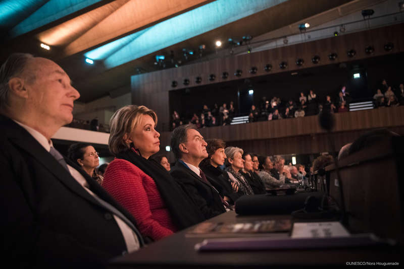 Maria Teresa and Alexandra Attend UNESCO Event