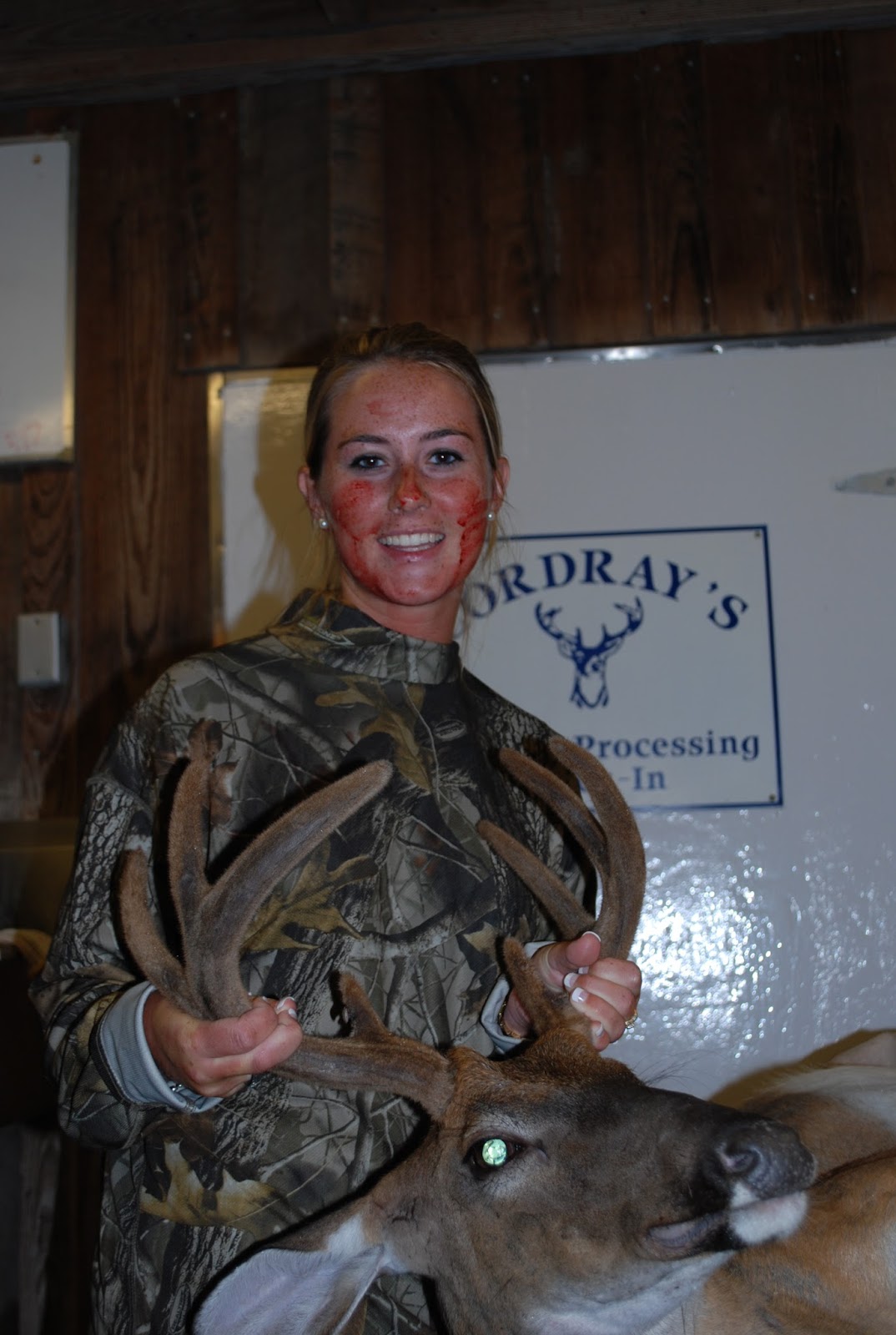 Cordray's: Rhett Baynes got her first deer, an 8 point weighing 156 lbs.